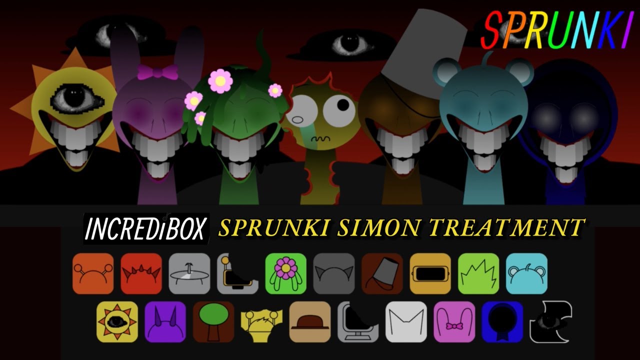 Sprunki Simon Treatment - Play Sprunki Scratch Mods Game Online